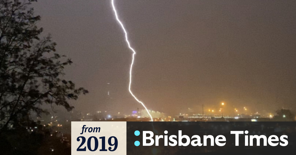 Brisbane Weather Severe Storms Hit South East Queensland Ahead Of Wet